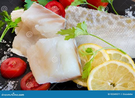 White Salted Codfish Stock Image Image Of Bacalhau Seafood 93349371