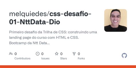 Github Melquiedes Css Desafio Nttdata Dio Primeiro Desafio Da Trilha De Css Construindo