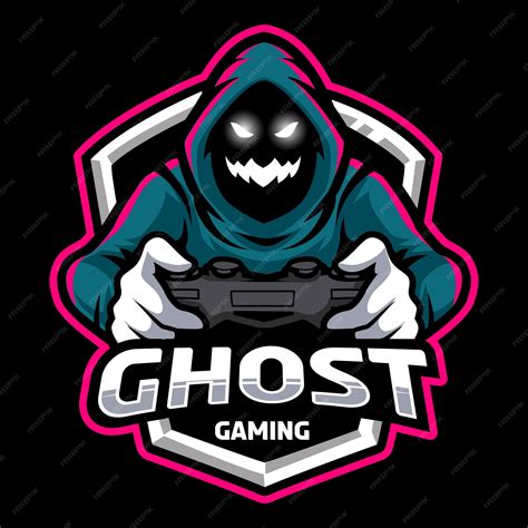 Premium Vector Ghost Gaming Mascot Sport Logo Design Template