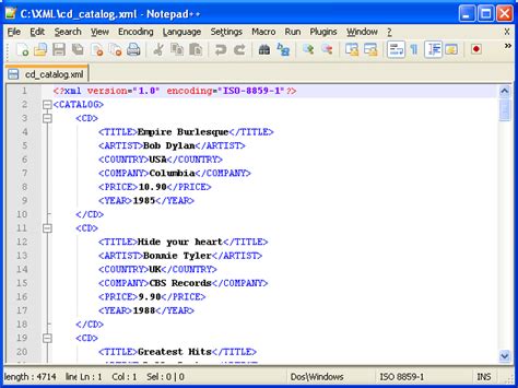 Michael S TechBlog XML Editor