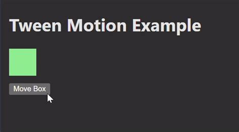 Svelte Svelte Motions