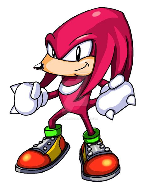 Classic Knuckles Returns By Peacekeeperj3low On Deviantart
