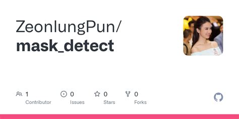 GitHub ZeonlungPun Mask Detect