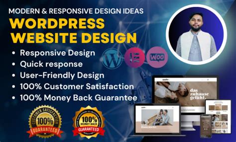 create a professional and responsive wordpress website design or blog by hashir1hashir1 fiverr
