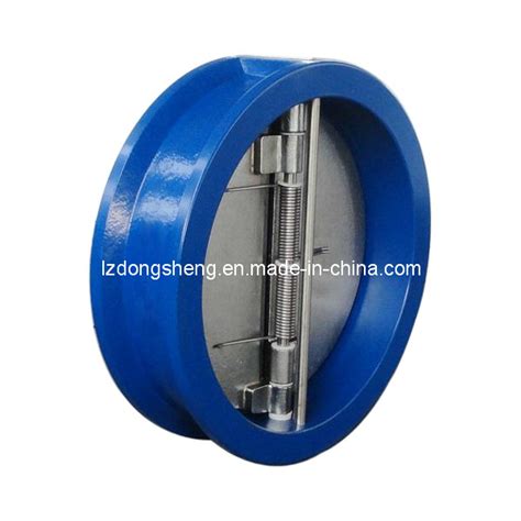 Ansi Class 300 Dual Disc Wafer Type Check Valve Dual Disc Check Valve