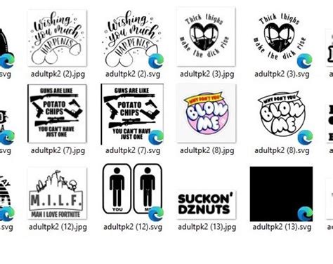 Adult Svg Bundle Etsy