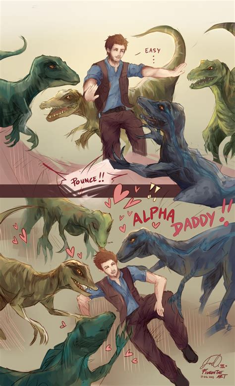 Pin By Hijcanime21599 On 004 Cartoonsvideo Games And Movies Anime Fied Jurassic World Raptors