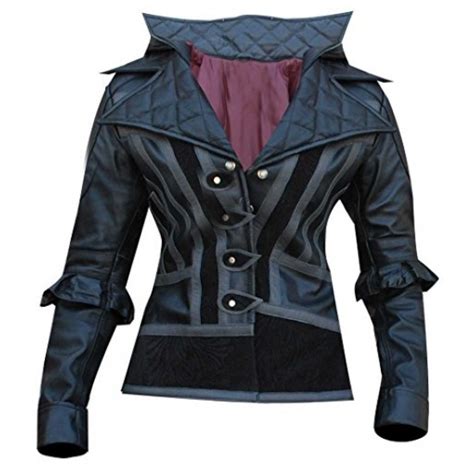 Assassins Creed Syndicate Evie Frye Leather Jacket Costume