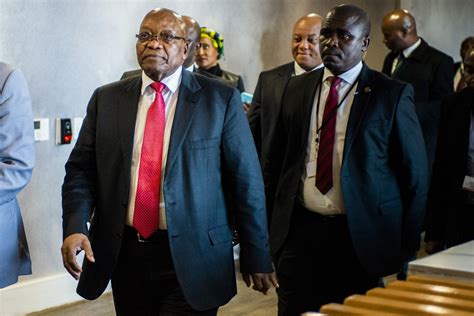 Former South African President Jacob Zuma Dismisses Corruption Hearings