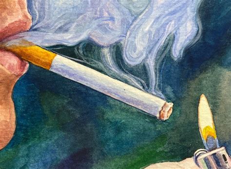 Cigarette Smoking Art