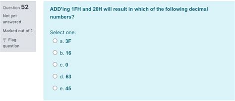 Solved MSB OUTPUT LSB Question 56 Not Yet Answered Marked Chegg Com