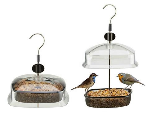 Wild Bird Hanging Mealworm Canopy Garden Feeder Station
