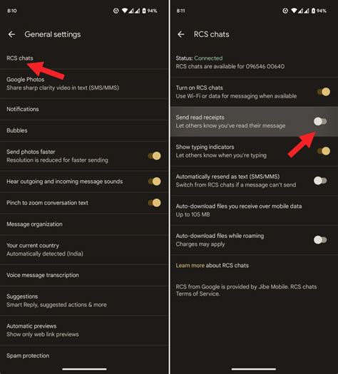 How To Turn Off Read Receipts In Messages On Iphone And Android Techlicious