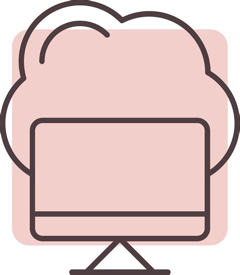 cloud computing line shape colors icon 38172914 vector art at vecteezy