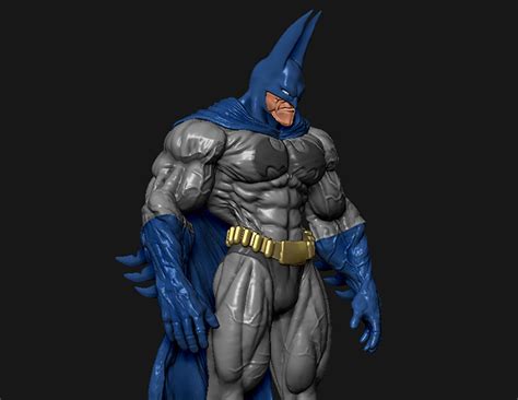 Batman Classic 3d Model By 3dmodeldesigner