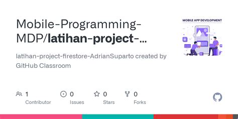 Github Mobile Programming Mdplatihan Project Firestore Adriansuparto