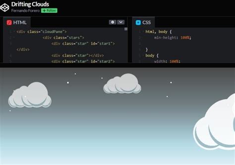 19 best css clouds examples webtopic