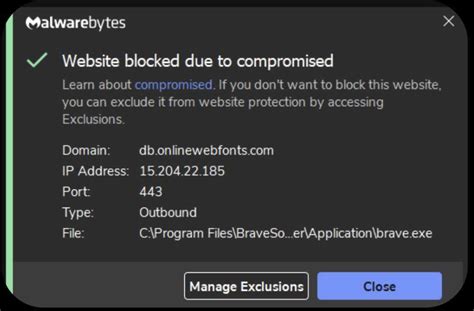 Blocklist Removal Request Website Blocking Malwarebytes Forums