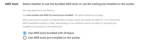 Run The Aws Cli In Octopus Deploy Octopus Deploy