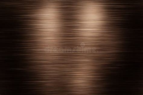 Brushed Bronze Metallic Texture With Soft Gradient Lighting Ai Image Stock Illustration