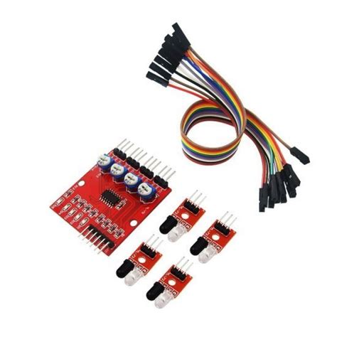 buy line follower 4 ir infrared array sensor module