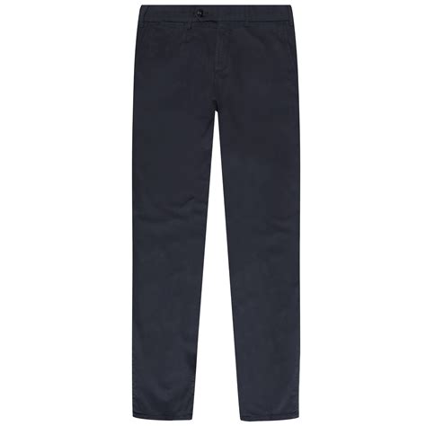 Canali Cotton Chinos Navy Pockets