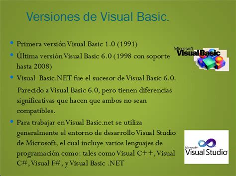 Introducción A Lenguaje De Programación Visual Basic