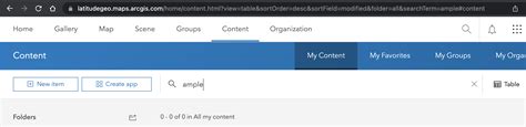 searching items in vertigis applications vertigis support