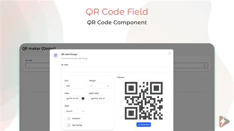 github lara zeus qr qr code field with designing options