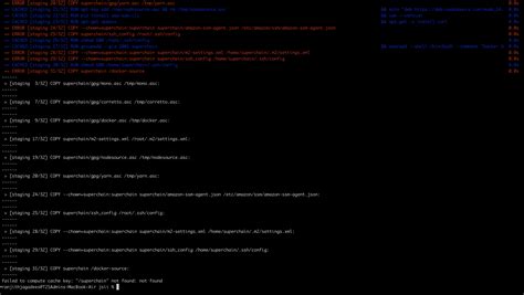 Docker Build Issue In Mac · Issue 4080 · Awsjsii · Github