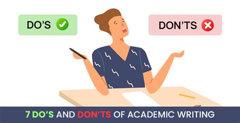 Top 7 Dos And Donts Of Academic Writing The Assignment Ninjas