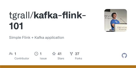 Github Tgrall Kafka Flink Simple Flink Kafka Application