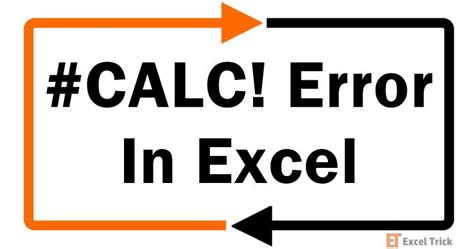 Exceltrick On Linkedin Calc Error In Excel How To Fix