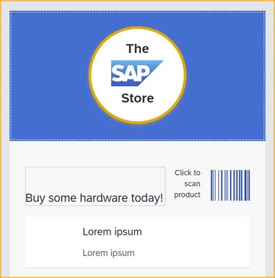 Enable App To Select Product By Scanning Barcode SAP Tutorials