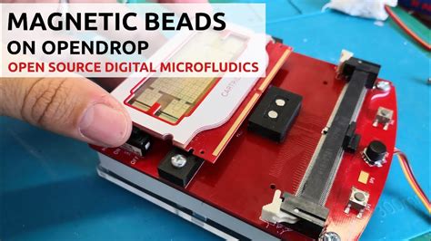 Magnetic Beads On Opendrop Digital Microfluidics Platform Youtube