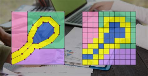 Contoh Data Vektor Dan Data Raster Representasi Data Spasial Technogis Indonesia