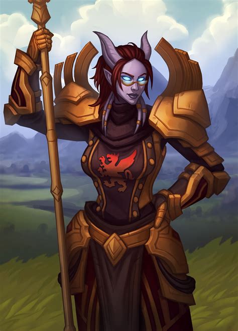 Haldbody Artwork Of A Draenei By Geedert On Deviantart