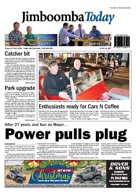 Jimboomba Today 2nd November 2023 Jimboomba Today