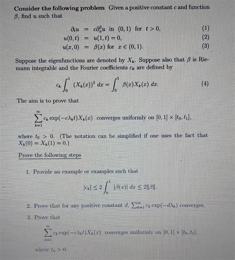 solved consider the following problem given a positive