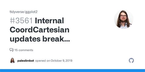 Internal Coordcartesian Updates Break Downstream Packages · Issue 3561 · Tidyverseggplot2 · Github
