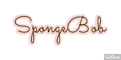 Spongebob Cartoon Animated  Logo Designs