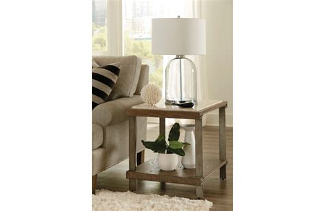 RECTANGULAR END TABLE