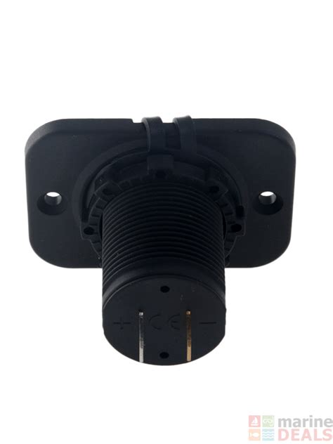 Buy Twin USB Waterproof Socket With Plate Online At Marine Deals Co Nz