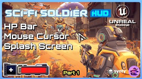 Synty Sci Fi Hud Unreal Engine Shooter Tutorial Part 1 Youtube