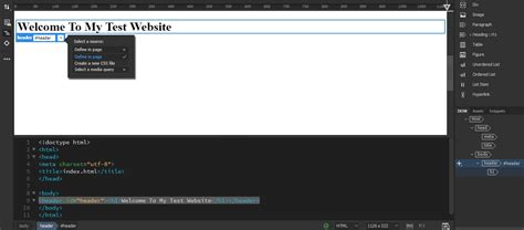 Simple Dreamweaver Tutorial How To Make A Webpage Step By Step