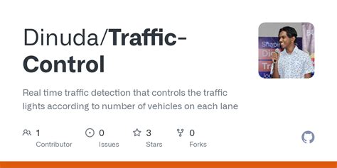 Github Dinudatraffic Control Real Time Traffic Detection That