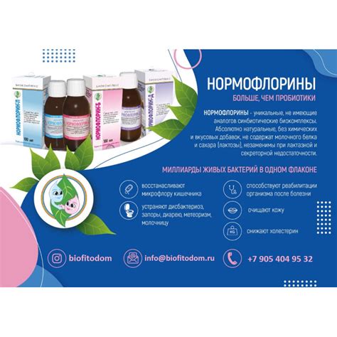 Нормофлорин Д в интернет-магазине Школы Здоровой Микрофлоры Доктора ...