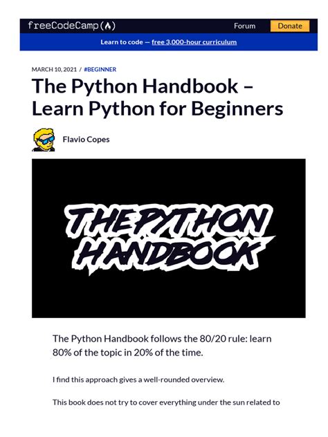 Handbook Freecodecamp Pdf Data Type Boolean Data Type