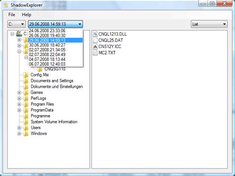 Restore Files With Shadow Explorer Ghacks Tech News