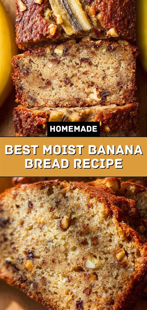 Best Moist Banana Bread Recipe Irresistibly Delicious Comfort
